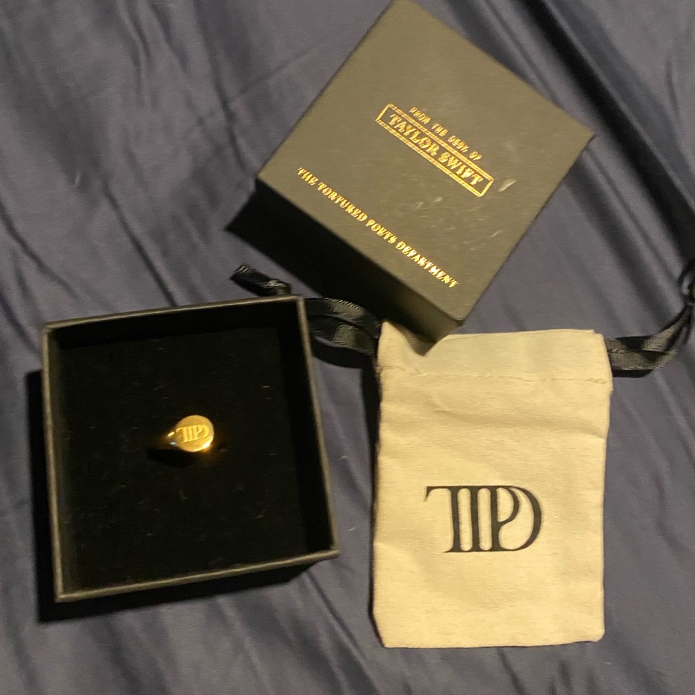 Taylor Swift Ttpd Ring - Gem